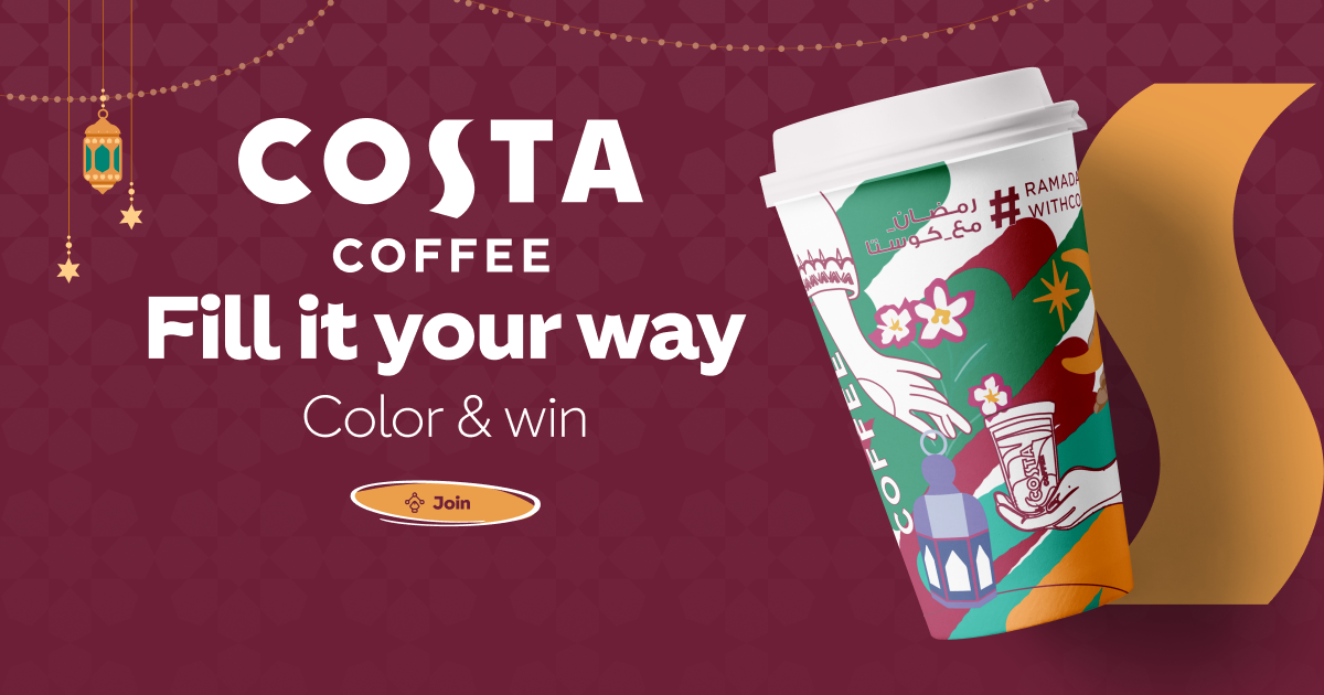 Sip, Design, and Celebrate: Costa Coffee's Ramadan Cup Art Challenge